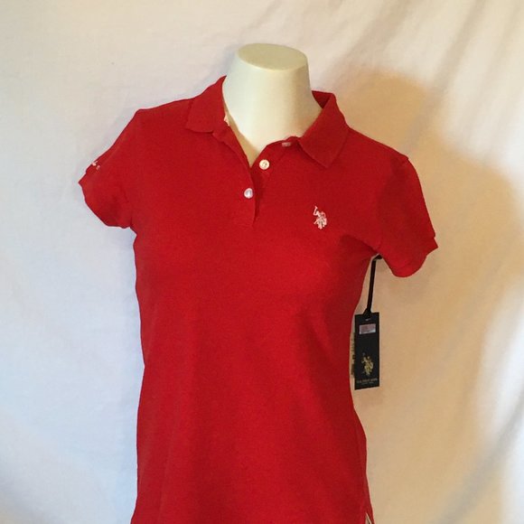 U.S. Polo Assn. | Shirts & Tops | Us Polo Assn Shirt Christmas Red ...
